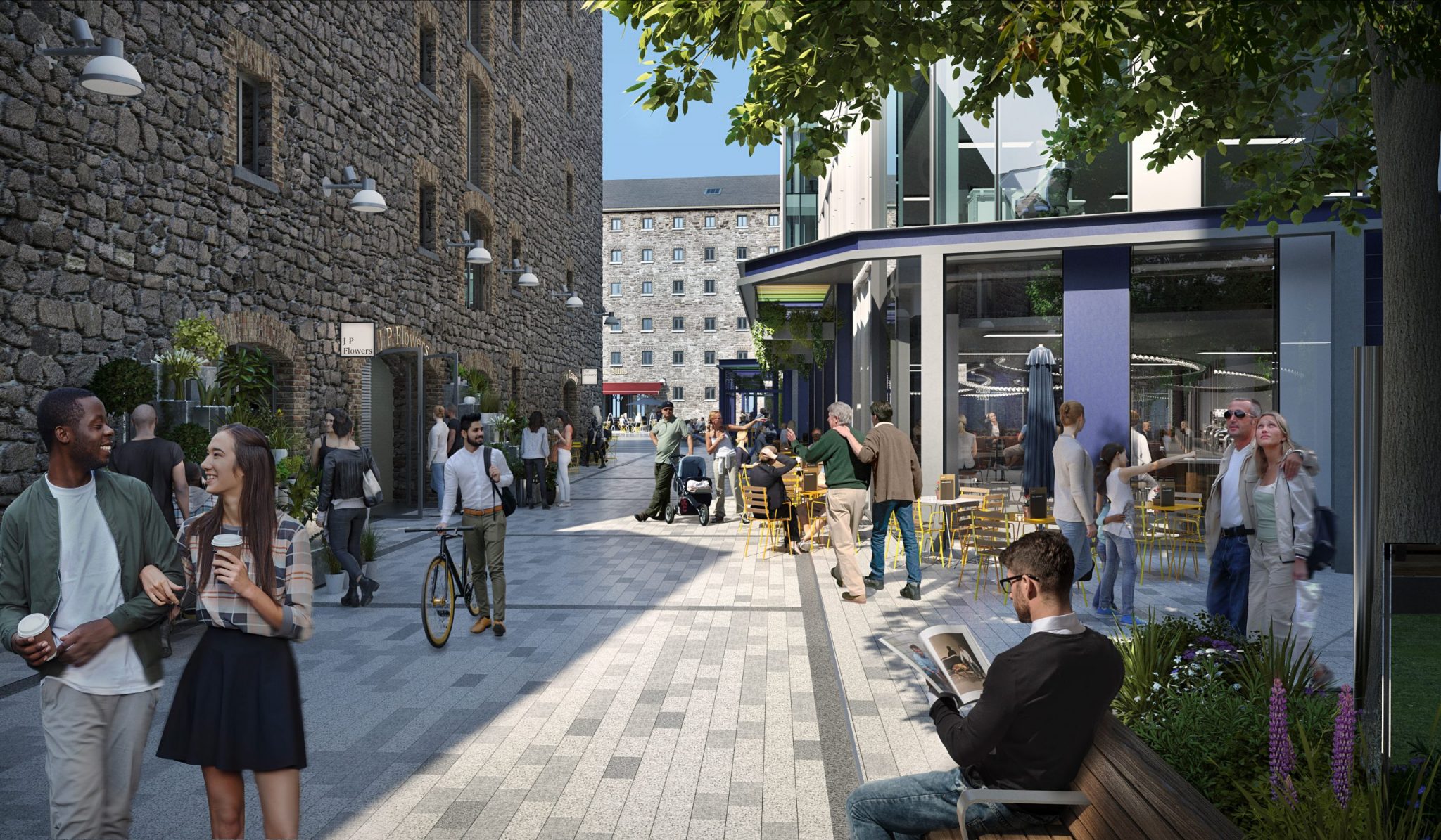 Planning Granted for Google Boland's Quay Public Realm - Cogent Associates