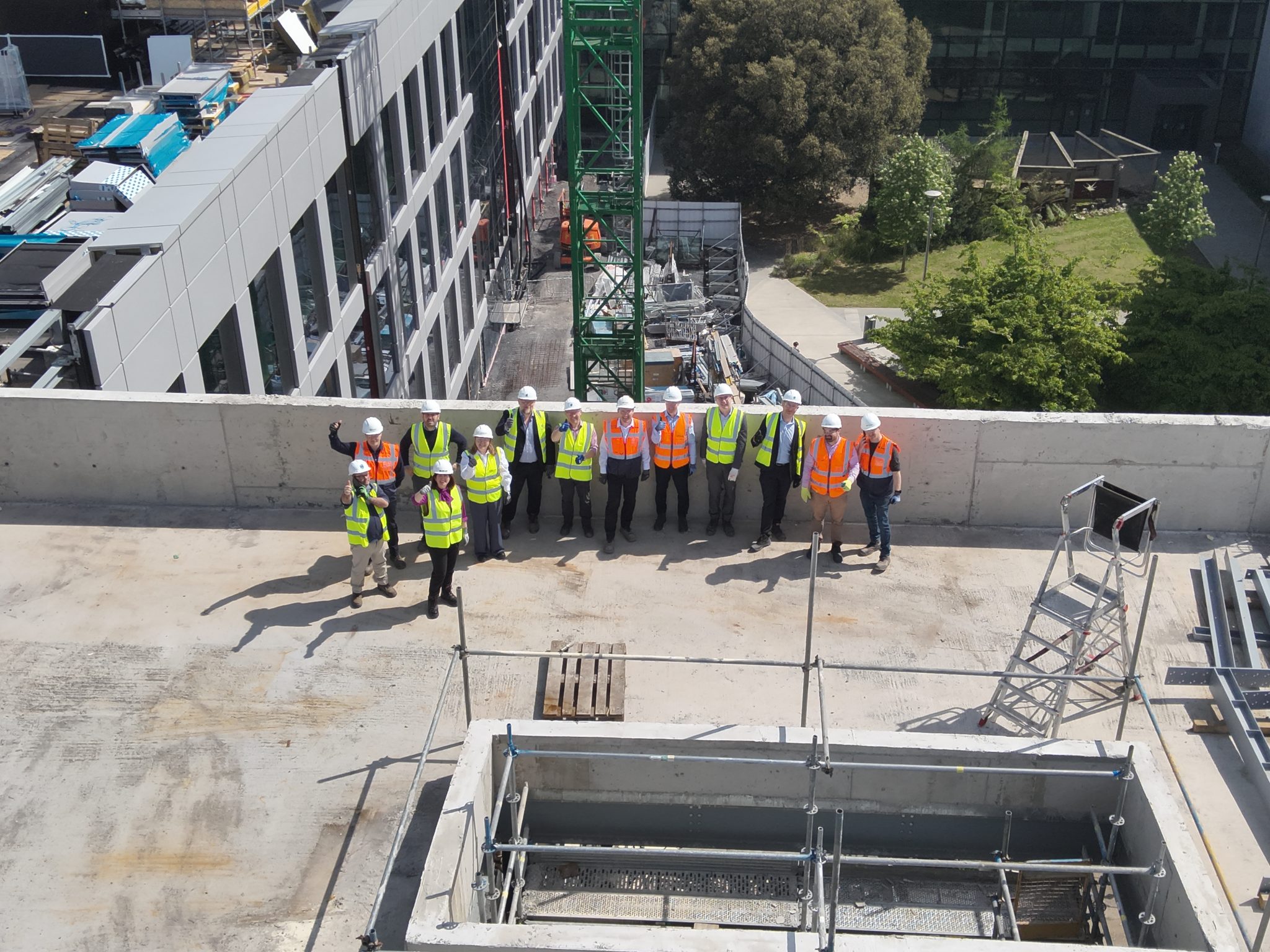 Facade Completion on UCD O'Brien Centre for Science - Cogent Associates